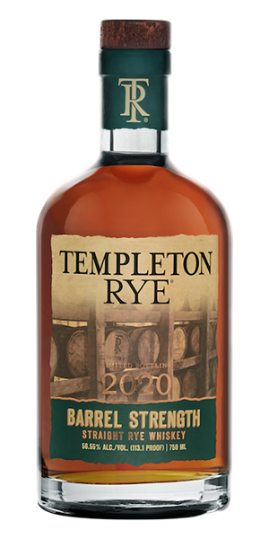 Templeton Rye Barrel Strength 2020 Edition - WhiskyCast